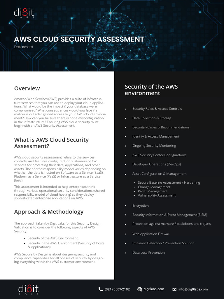 AWS Service Datasheet - Controlled | PDF | Cloud Computing | Security