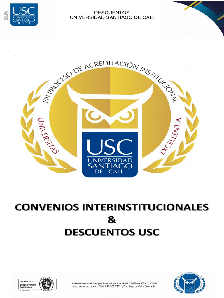 Descuentos Universitarios en USC | PDF