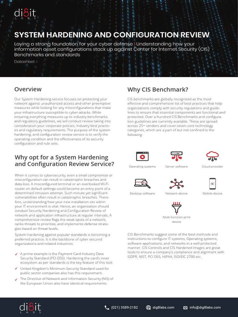 Cybersecurity System Hardening Guide | PDF | Security | Computer Security
