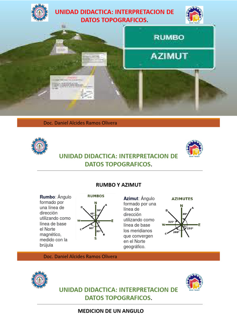 Azimut y Rumbo-3 | PDF | Azimut | Espacio