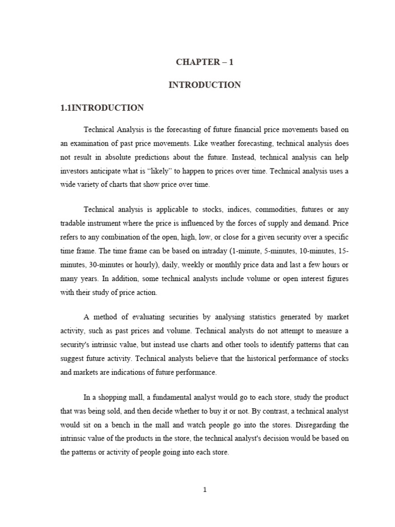 Finallllll PROJECT 12 | PDF | Technical Analysis | Stocks