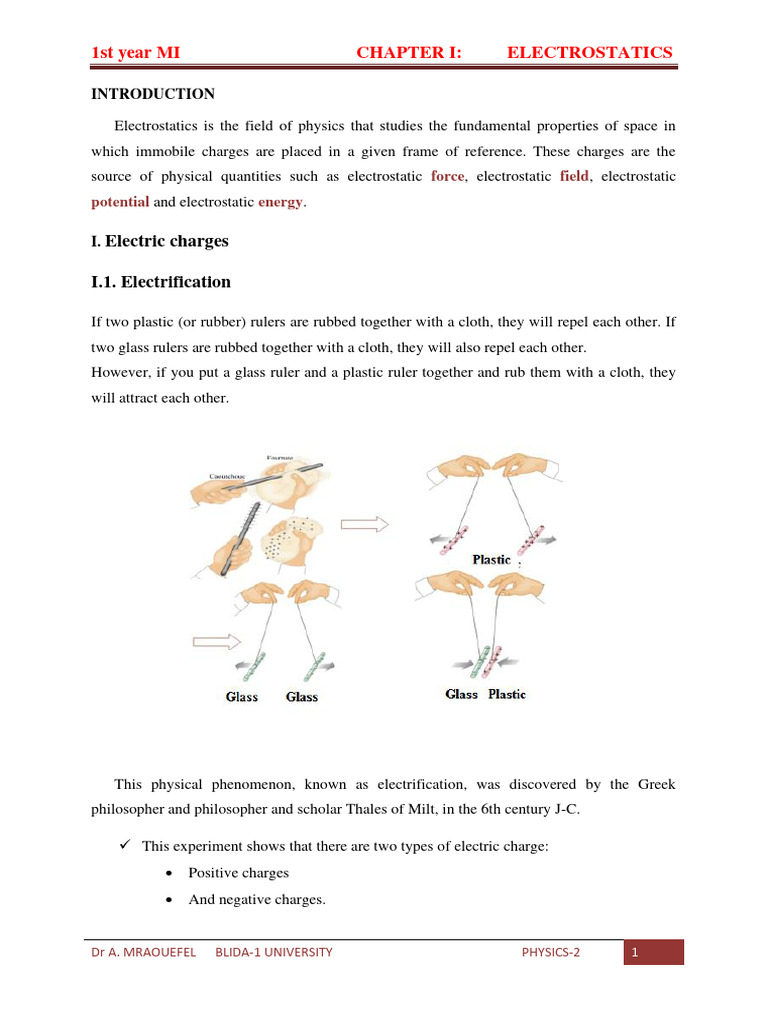 ELECTOSTATIC-PART.12 | PDF | Electric Charge | Electrostatics