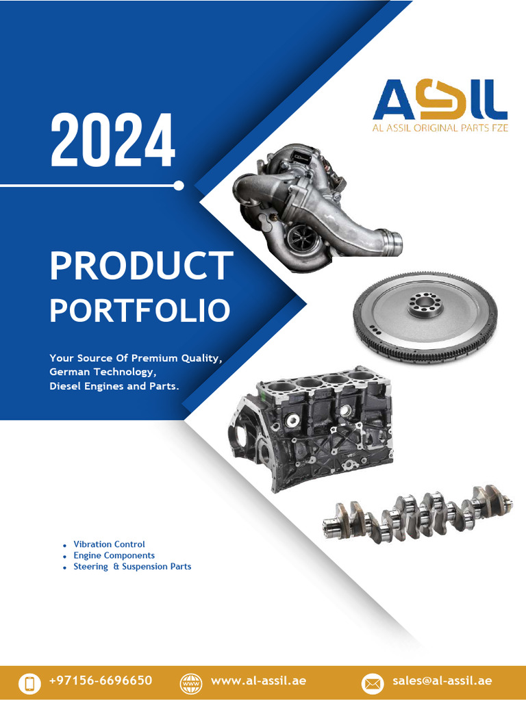 Product Portfolio - Al Assil Original Parts FZE | PDF | Internal ...