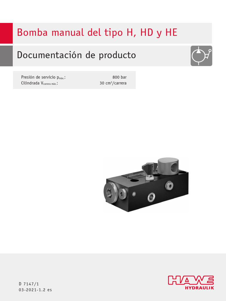 Manual Bombas c3 | PDF | Bomba | Hidráulica