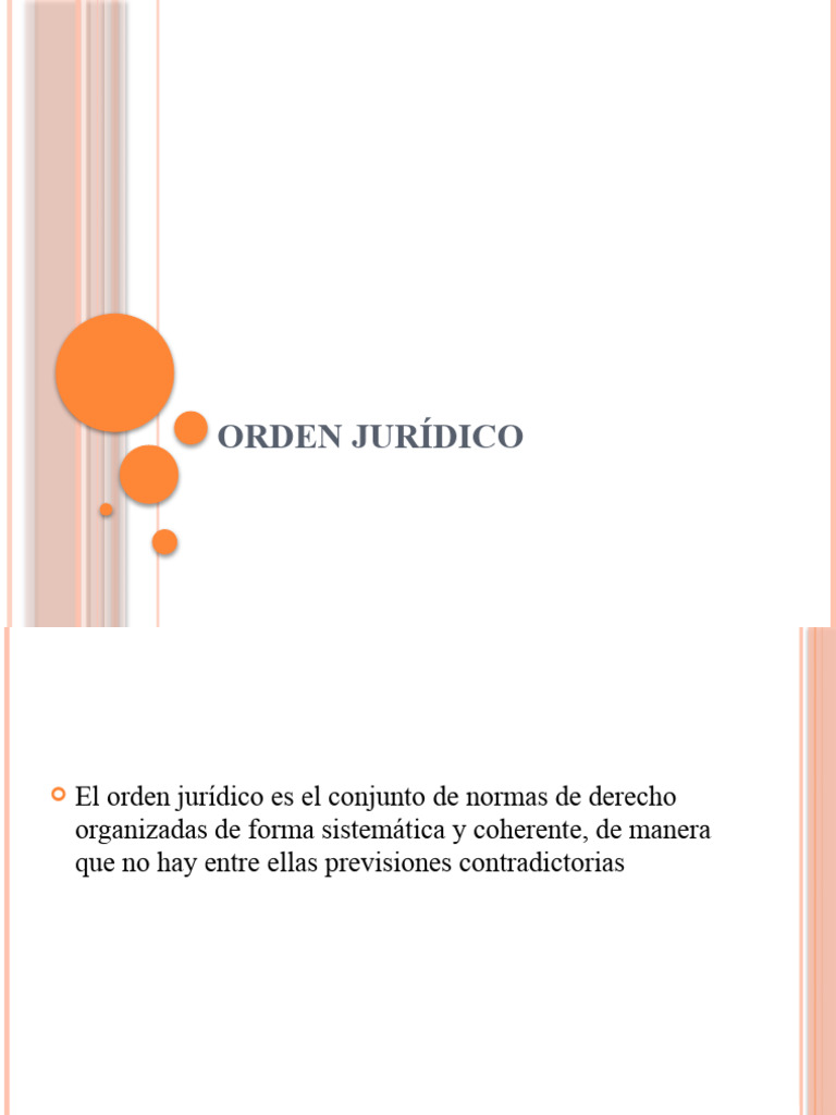Orden Juridico | PDF | Regulación | Estatuto