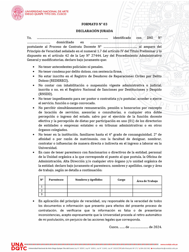 Formato 03 | PDF | Justicia | Crimen y violencia