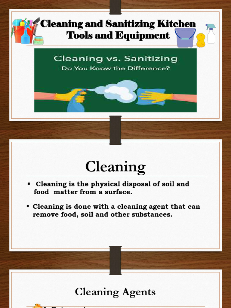 Cleaning And Sanitizing Pdf