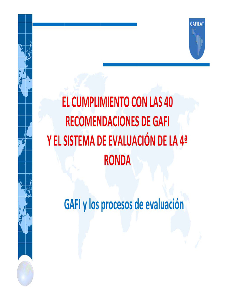 GAFI - Procesos de Evaluación - Compressed | PDF