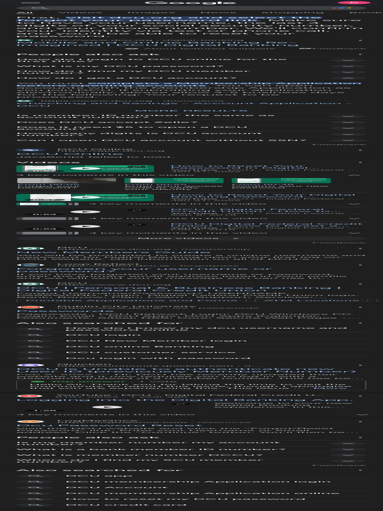 How Do I Know My Dcu Username and Password - Goog | PDF | Password | Login