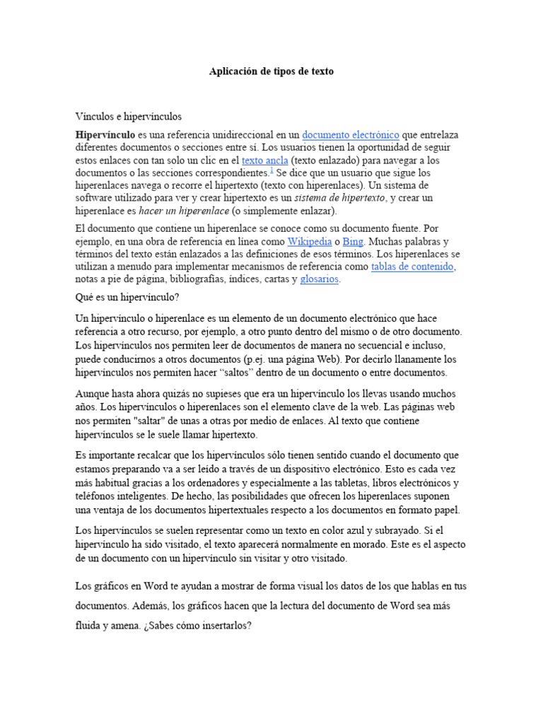 Quinta Clase | PDF | Hipervínculo | Ciencias de la Computación