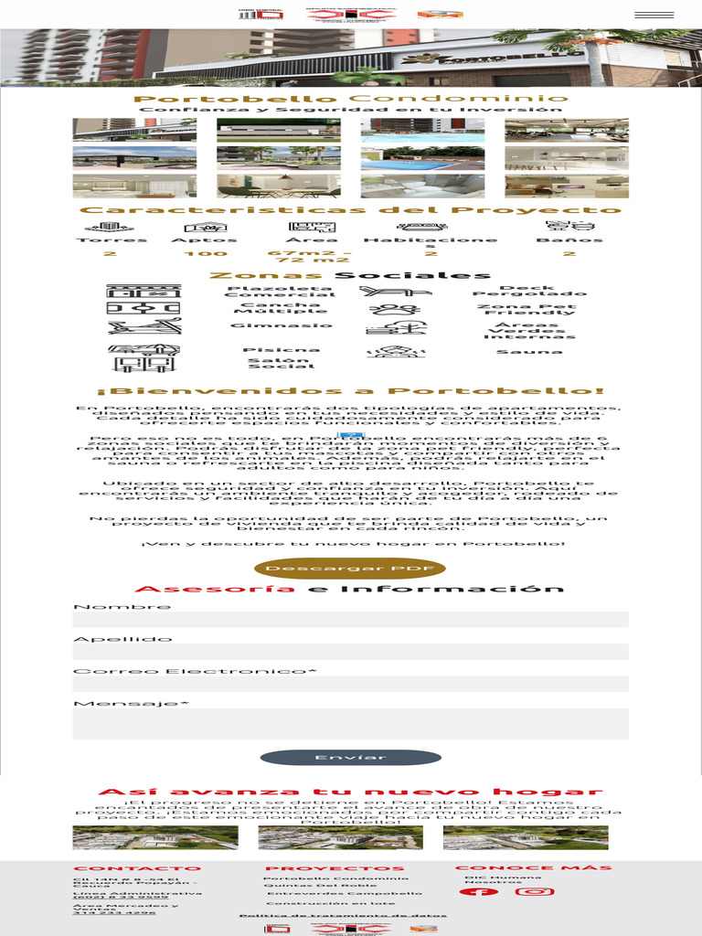 PORTOBELLO Constructora DIC Popayán | PDF