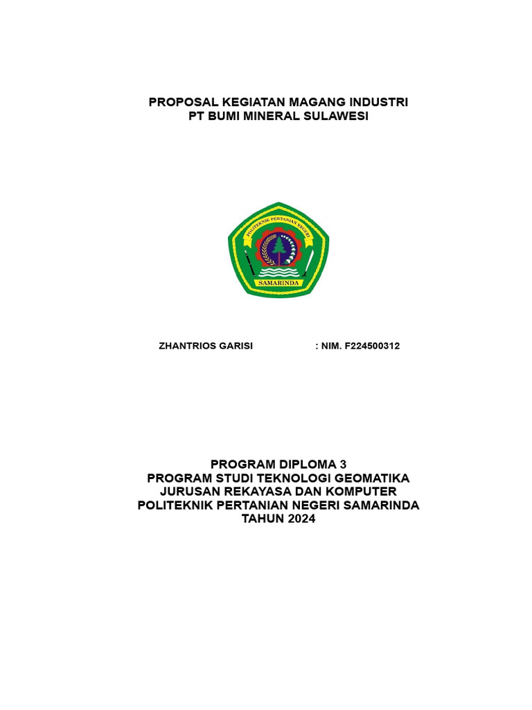 Proposal Mi TG PT Bms 2024 | PDF