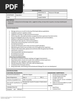 Service Crew Job Description Example | PDF | Restaurants | Menu