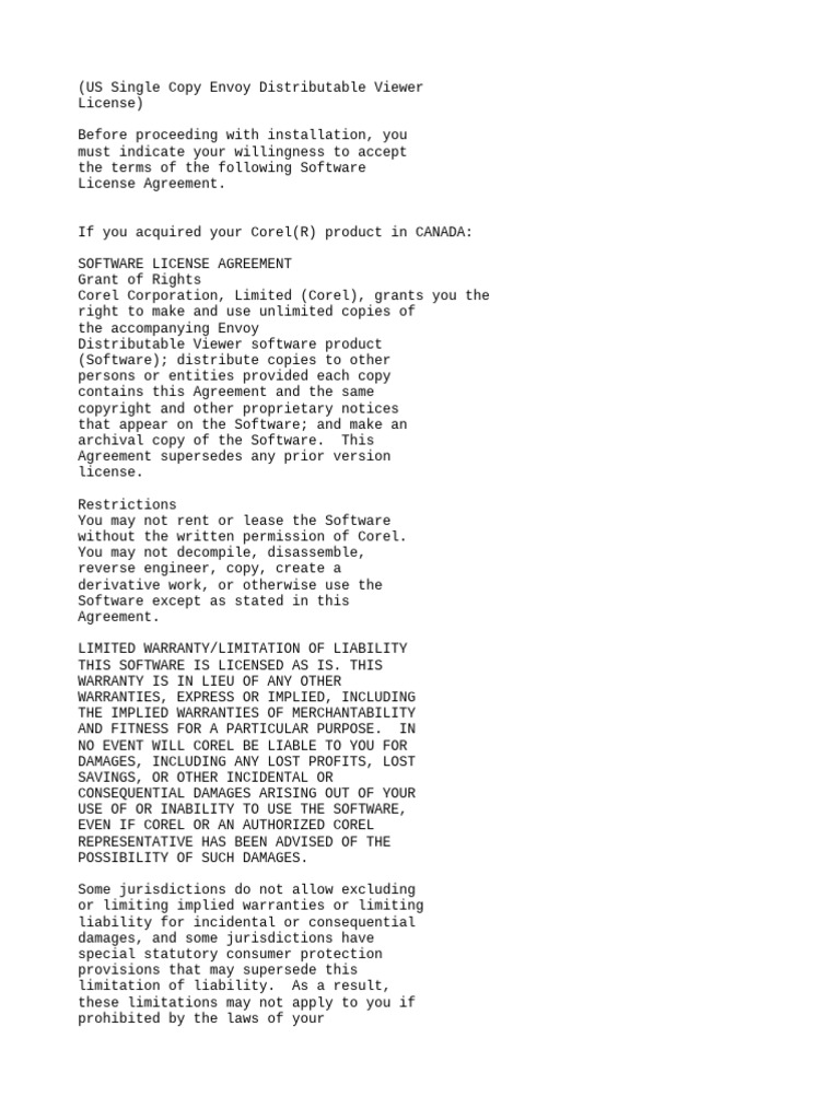 EVYLCDEN (US Single Copy Envoy Distributable Viewer License) | PDF ...