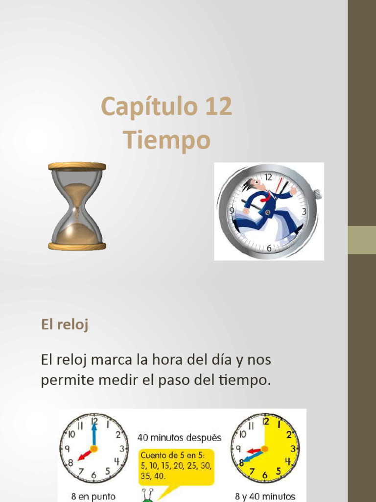 Guía Básica para Leer el Reloj | PDF