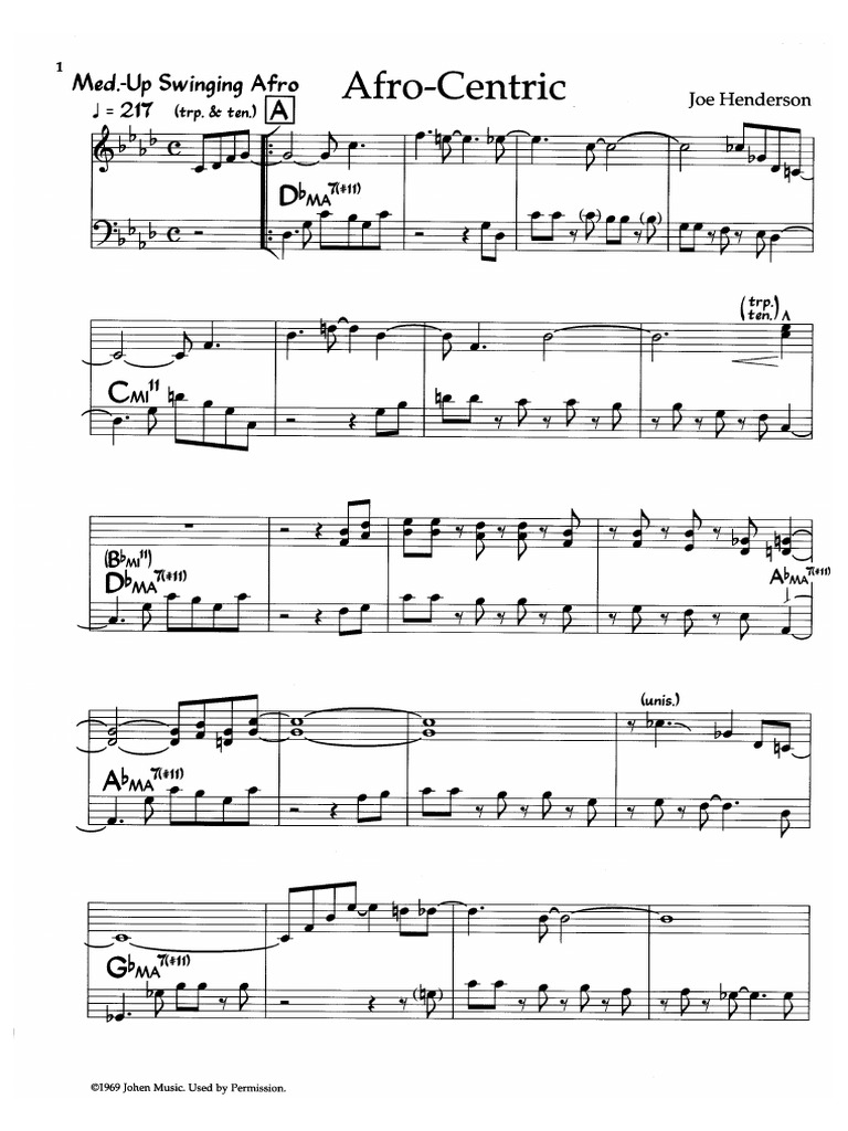 Afro-Centric - Joe Henderson | PDF