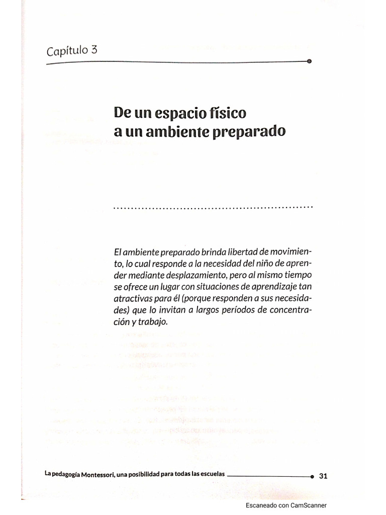 De Un Espacio Físico A Un Ambiente Preparado | PDF