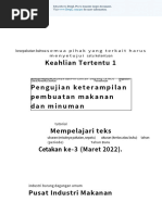 Kisi-Kisi JFT A2 Latihan | PDF