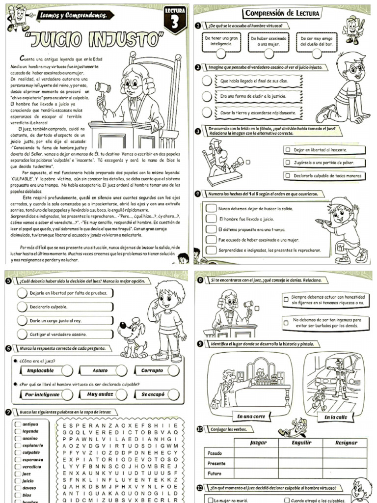Lectura y Comprensión | PDF