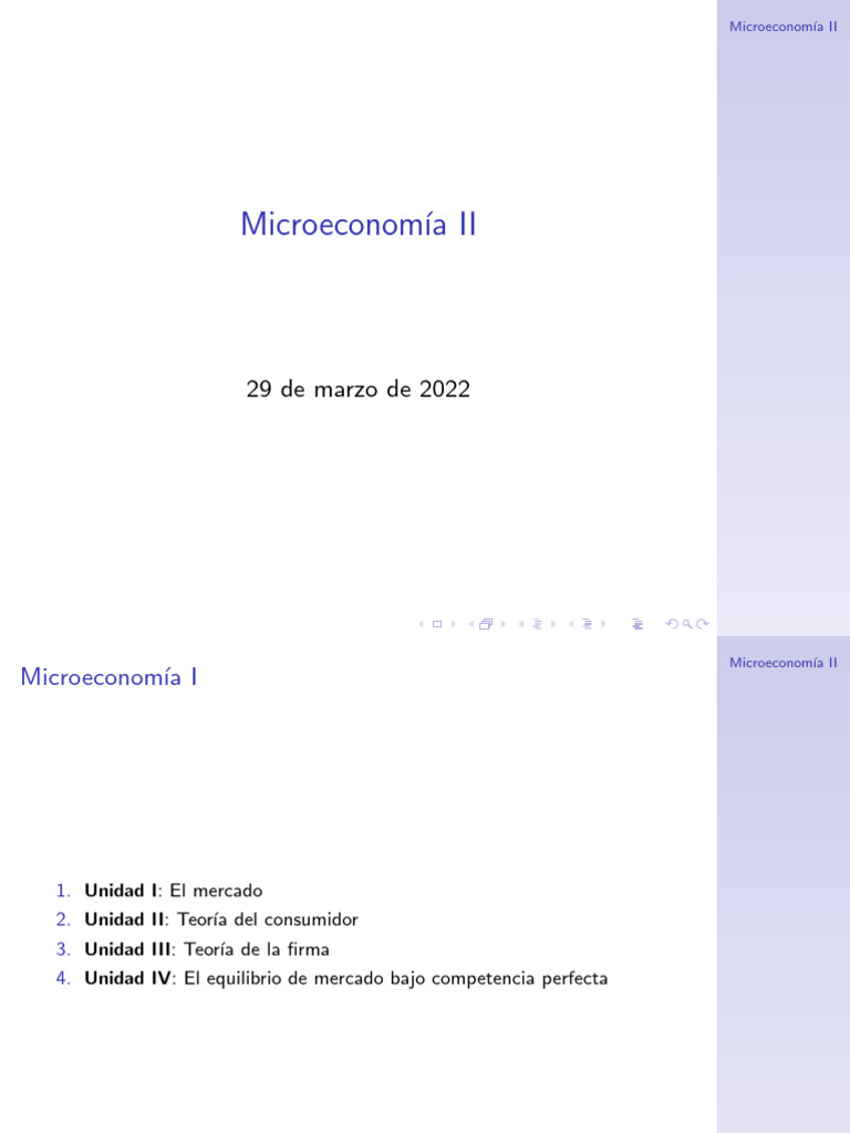 Microeconom a II Clase 10 Teor a de La Firma Resumen (1) | PDF | Mercado (economía ...