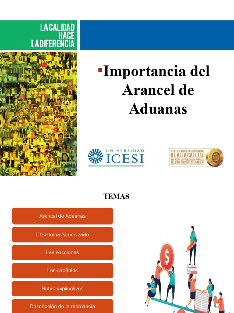 Importancia Del Arancel | PDF | aduana | Arancel