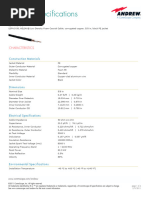 LDF4-50A Product Specifications | PDF | Coaxial Cable | Metrology