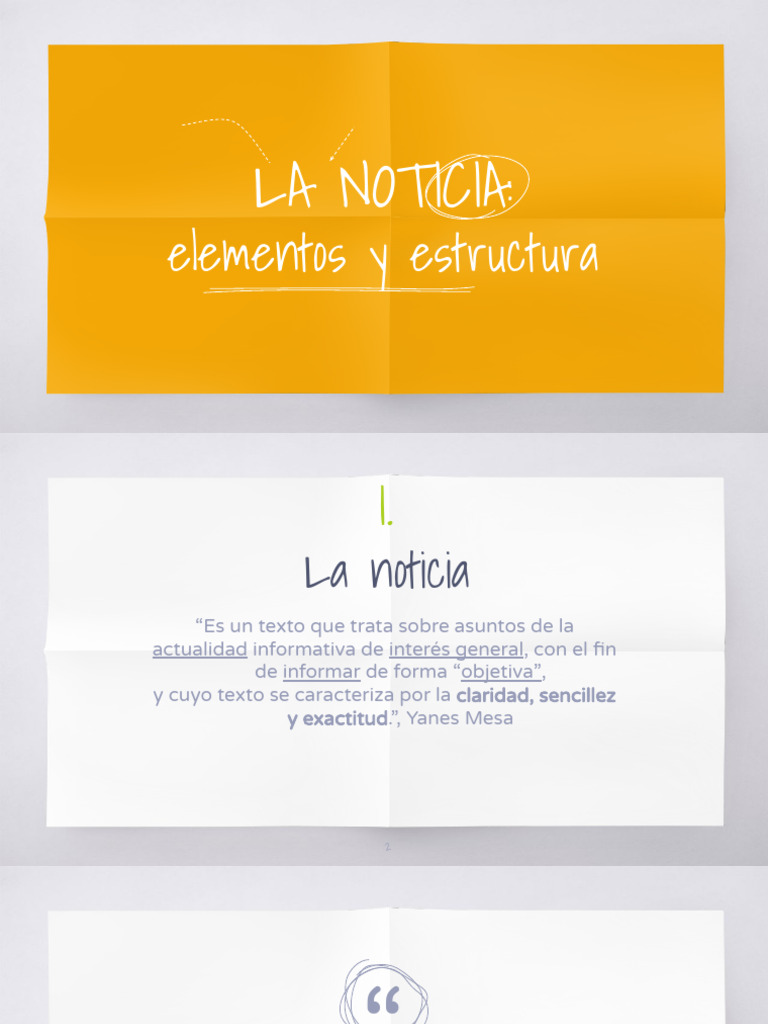 Clase 4 LA NOTICIA ELEMENTOS Y ESTRUCTURA | PDF | Lingüística