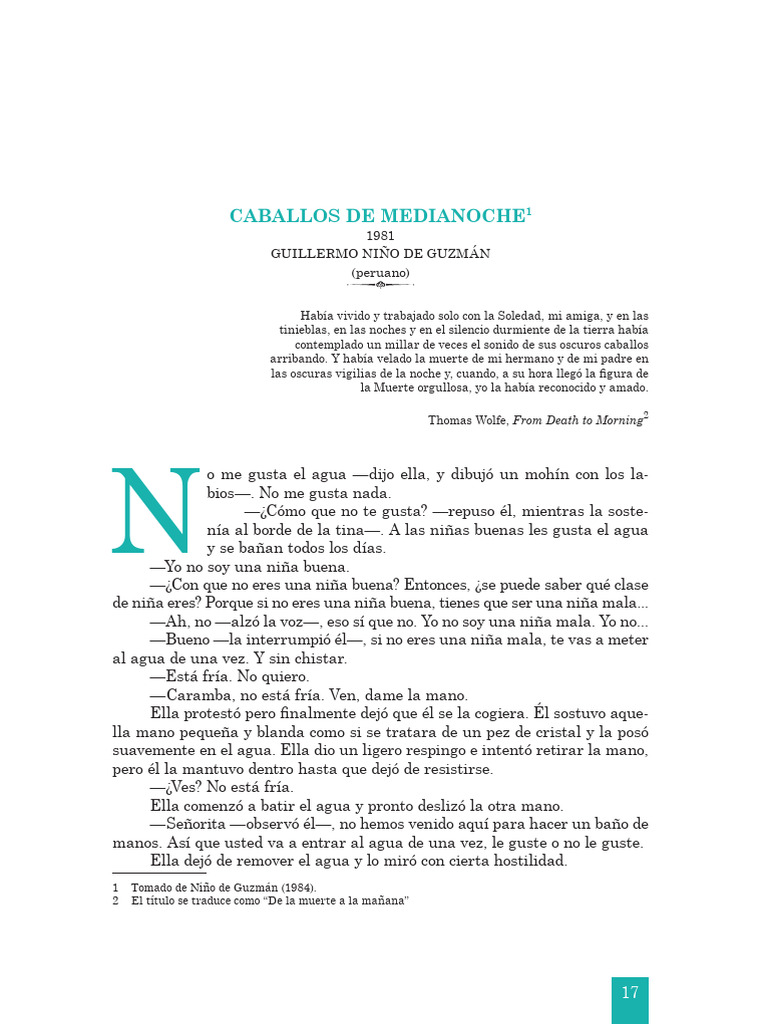 Caballos de Media Noche | PDF