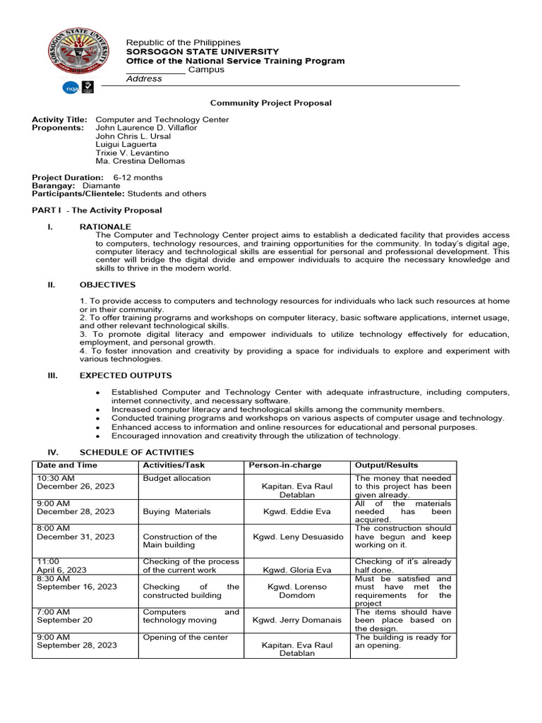 Project Proposal | PDF | Psychological Resilience | Personal Development