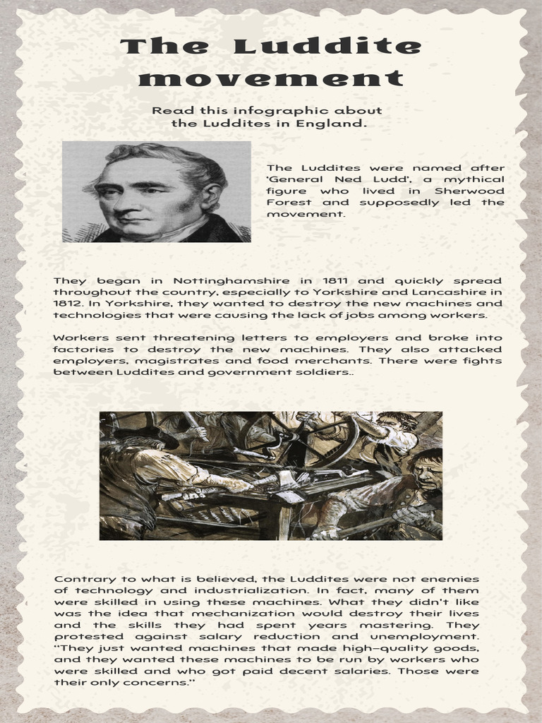 The Luddite Movement | PDF