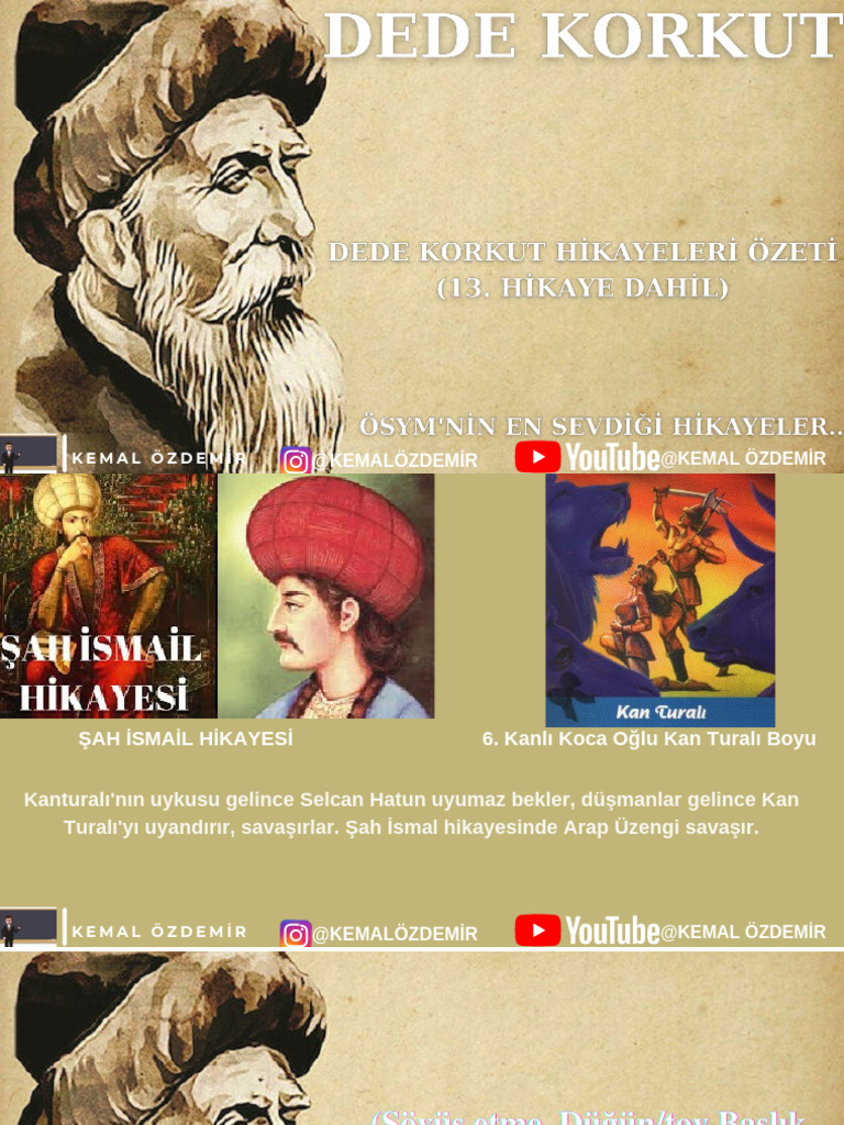Dede Korkut Hi̇kayeleri̇ | PDF