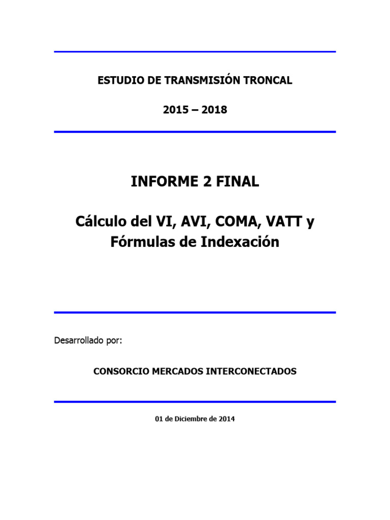 CMI Informe 2 Final Rev1 | PDF