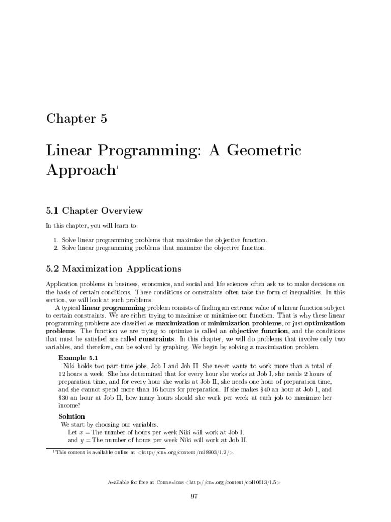 1053-App | PDF | Linear Programming | Mathematical Optimization