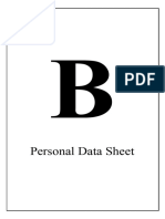 Editable Cover Page Pertinent Papers | PDF