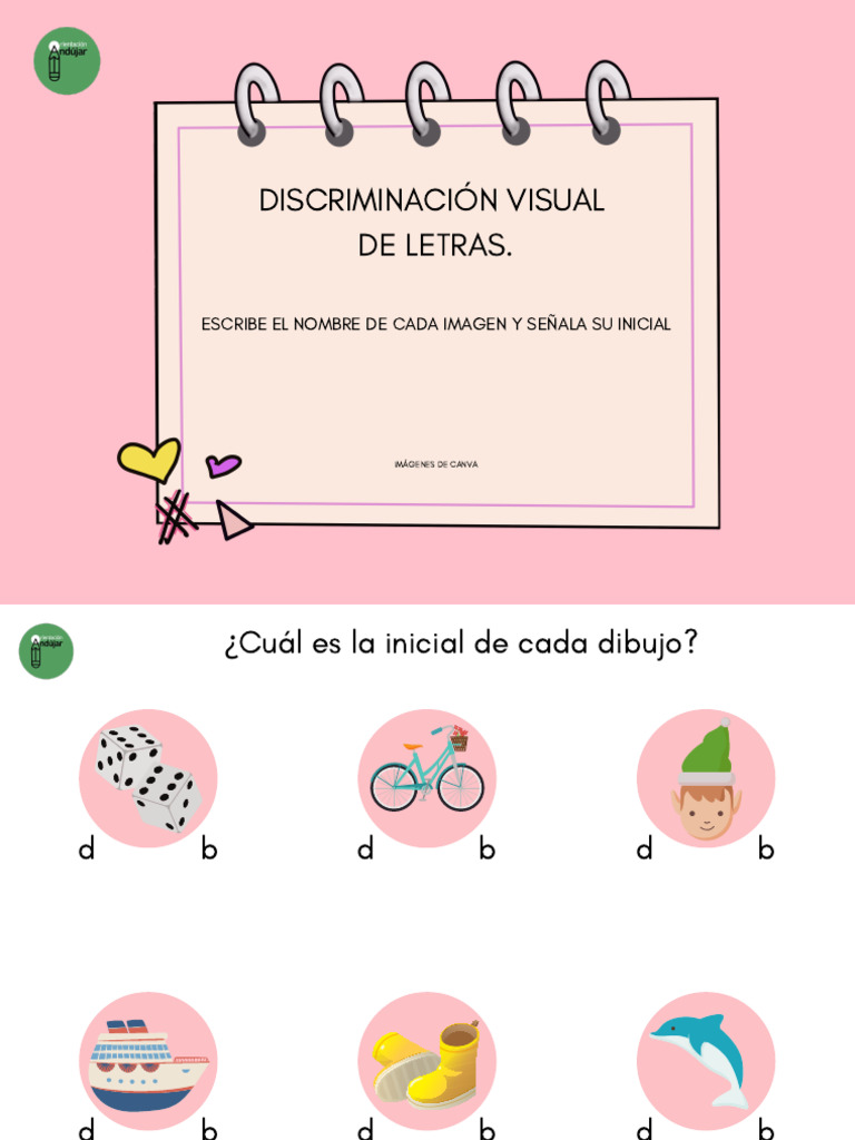 DISLEXIA.-DISCRIMINACION-VISUAL-DE-LETRAS. | PDF