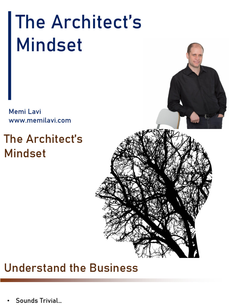 S3_Architects Mindset | PDF | Business