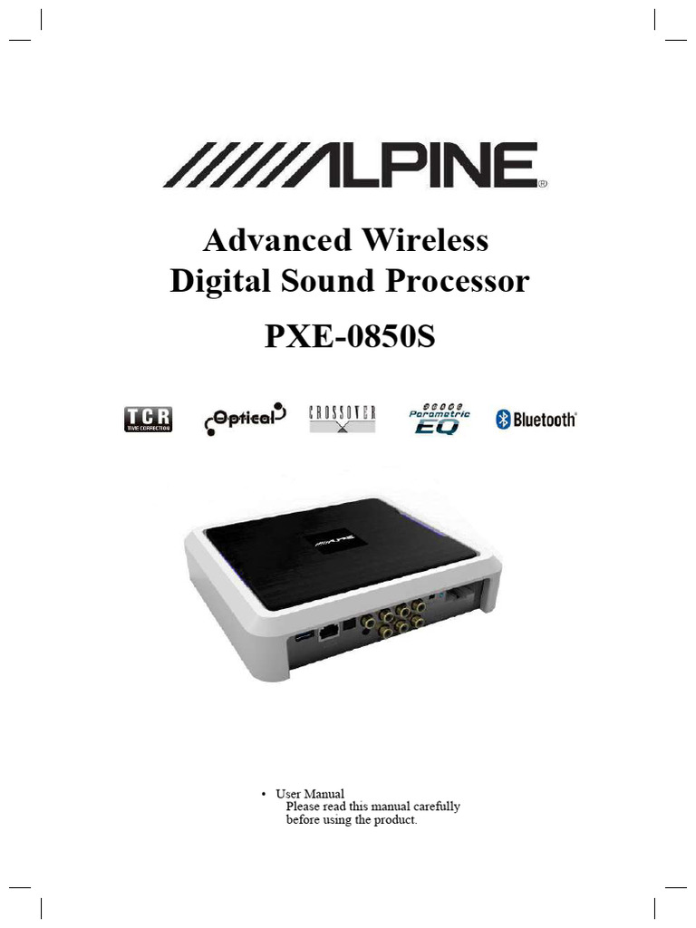 Pxe 0850s-Om | PDF | Equalization (Audio) | Input/Output Pxe 0850s-Om | PDF | Equalization (Audio) | Input/Output