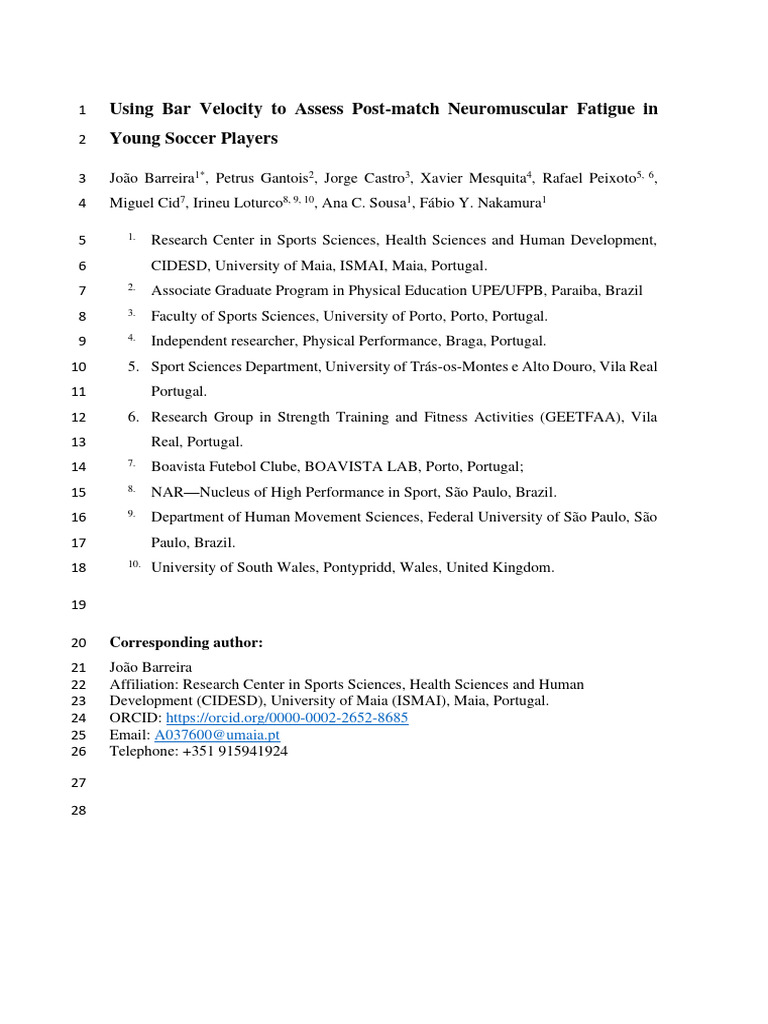 Accepted Version IJSM JB | PDF | Strength Training