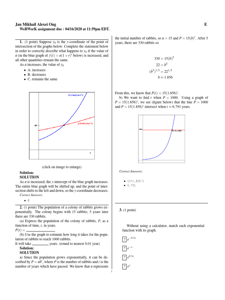 2020 Winter Final Practice | Download Free PDF | Function (Mathematics) | Quadratic Equation