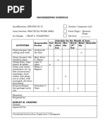 Vacuum Cleaner Inspection Checklist | PDF | Technology & Engineering