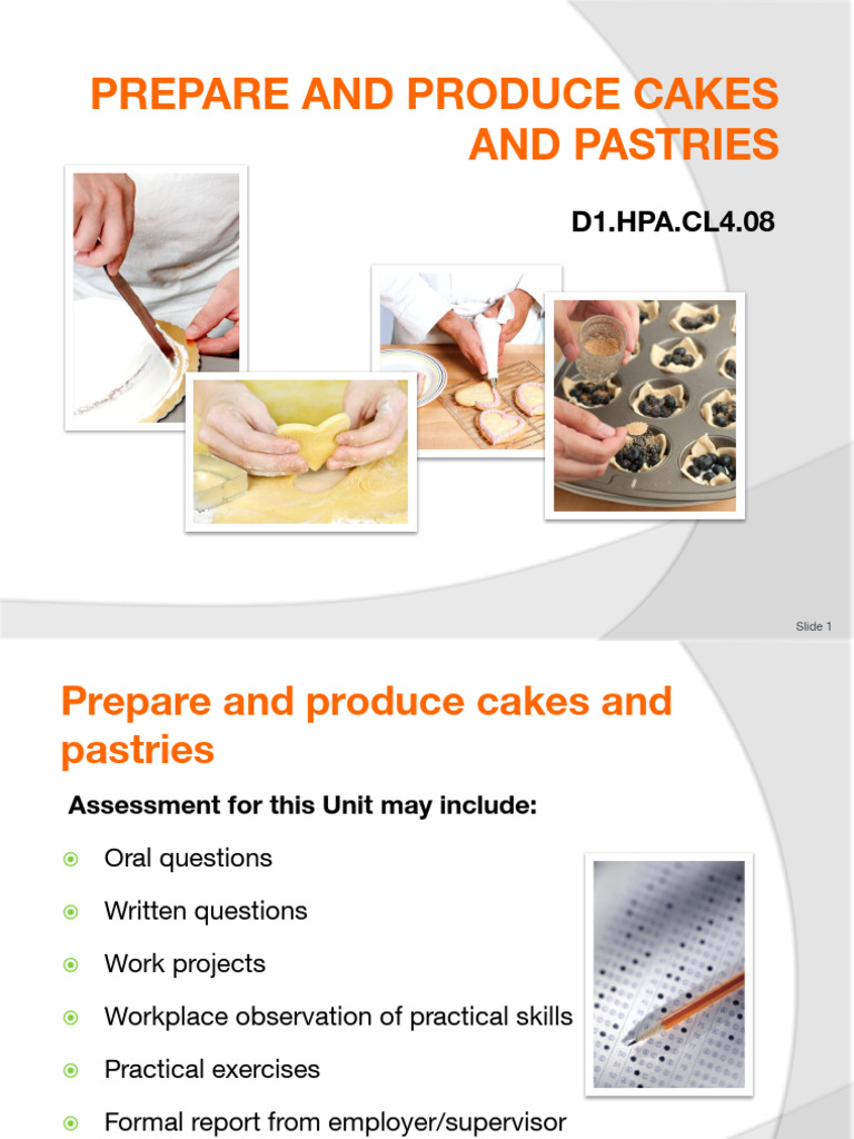 Lesson 1 | PDF | Cakes | Baking