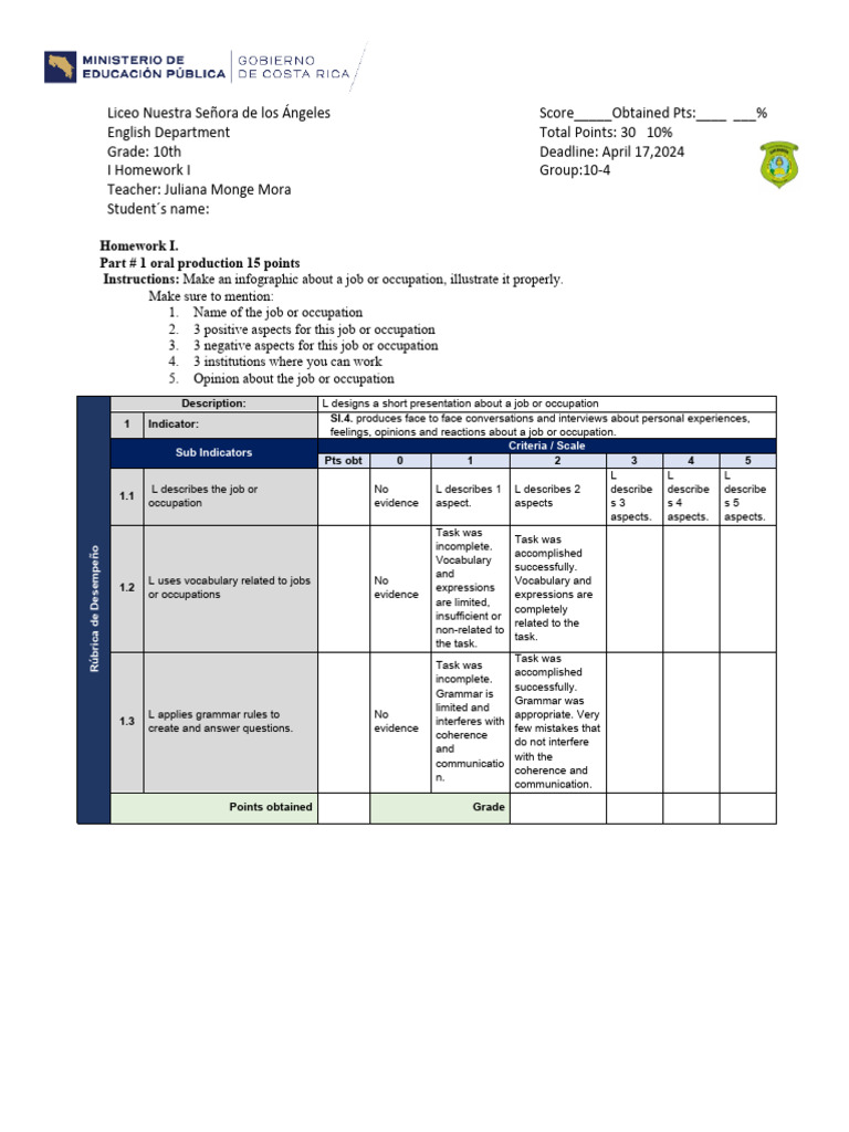 10th Grade English Homework Guide | PDF | Turtle | Sea Turtle