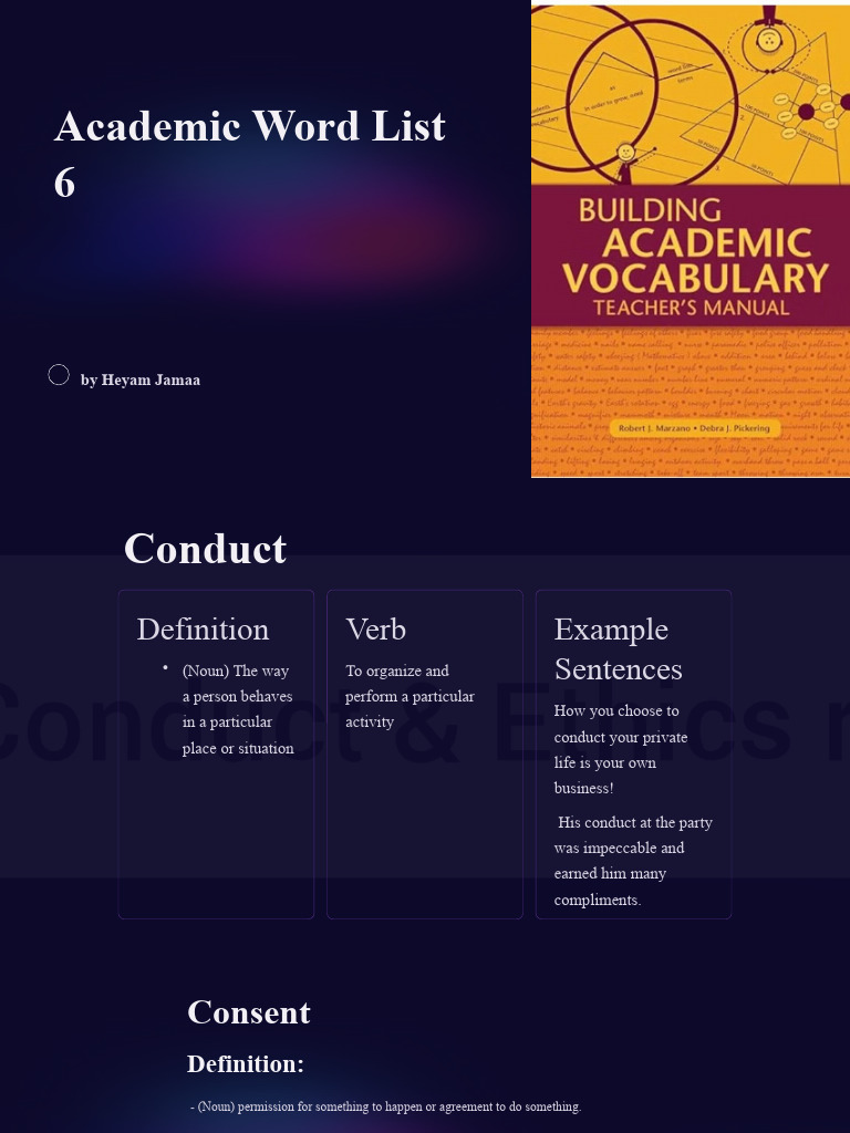 Essential Academic Vocabulary Guide | PDF | Adjective | Adverb
