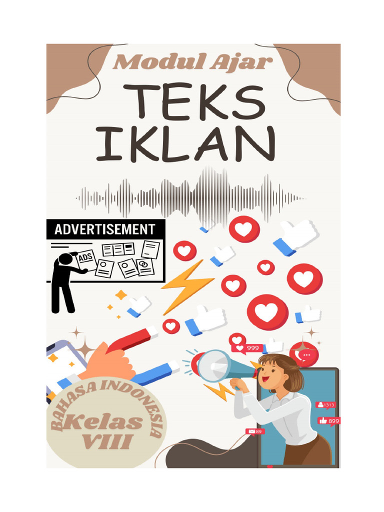 Modul Ajar Audio - Teks Iklan | PDF