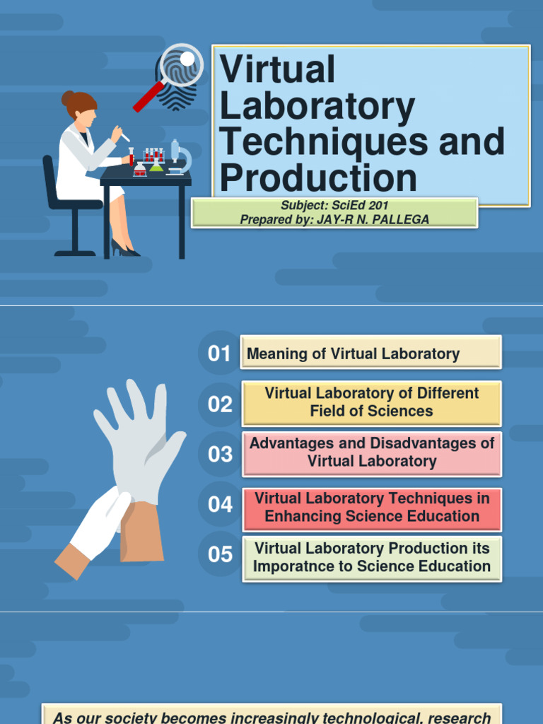 Pallega, Jay-R N. Sci - Ed. 201 Virtual Laboratory Techniques and Production | PDF ...