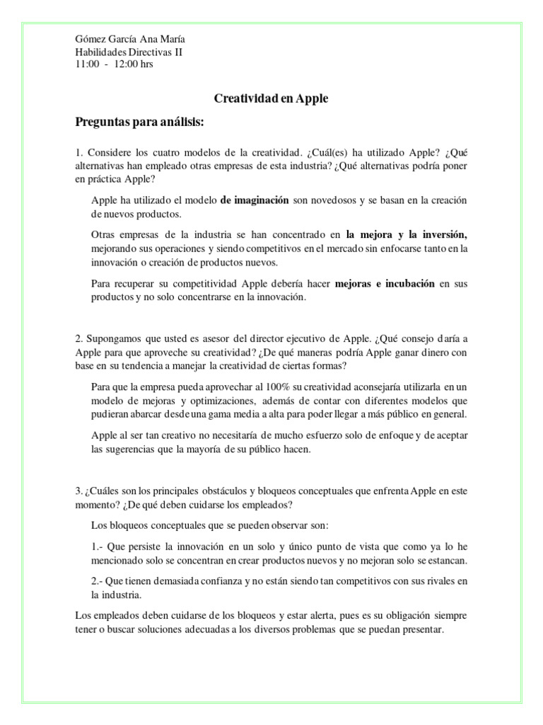 Tema.1 Act.1 | PDF | Creatividad | Apple Inc.