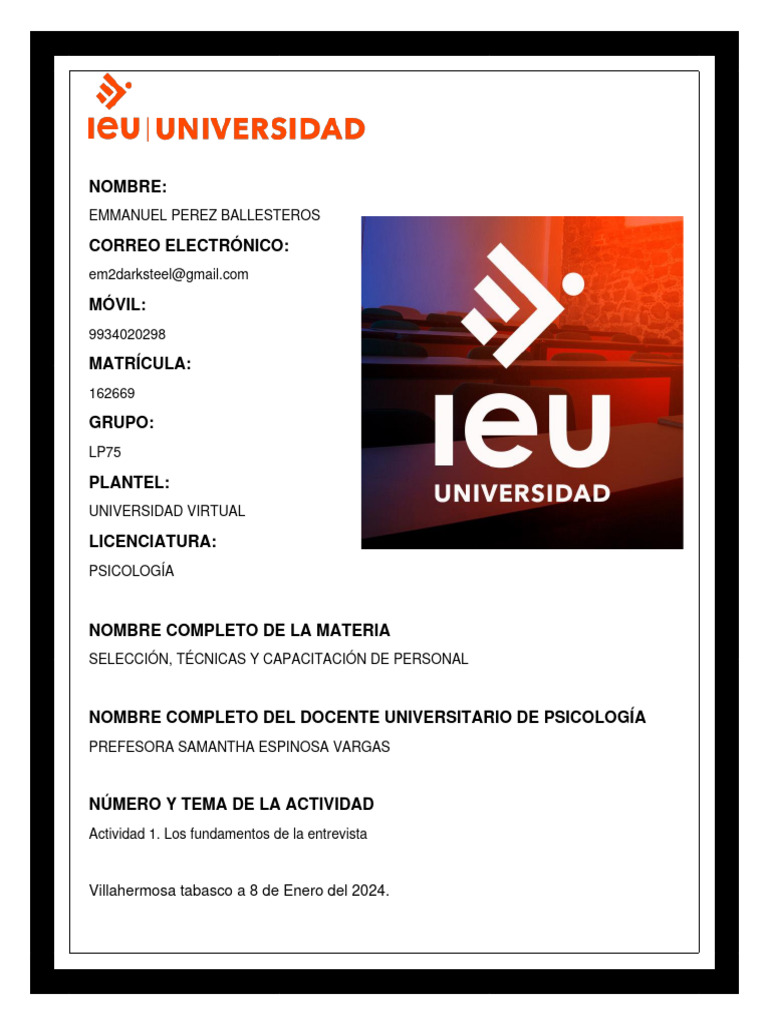 Mapa Conceptual de Entrevista Psicológica | PDF | Ciencia y matemáticas