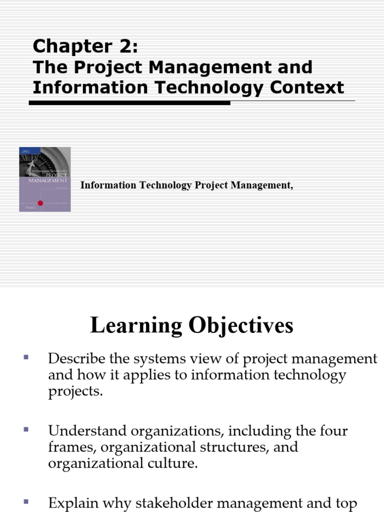 PM ch02 | PDF | Software Development Process | Project Management
