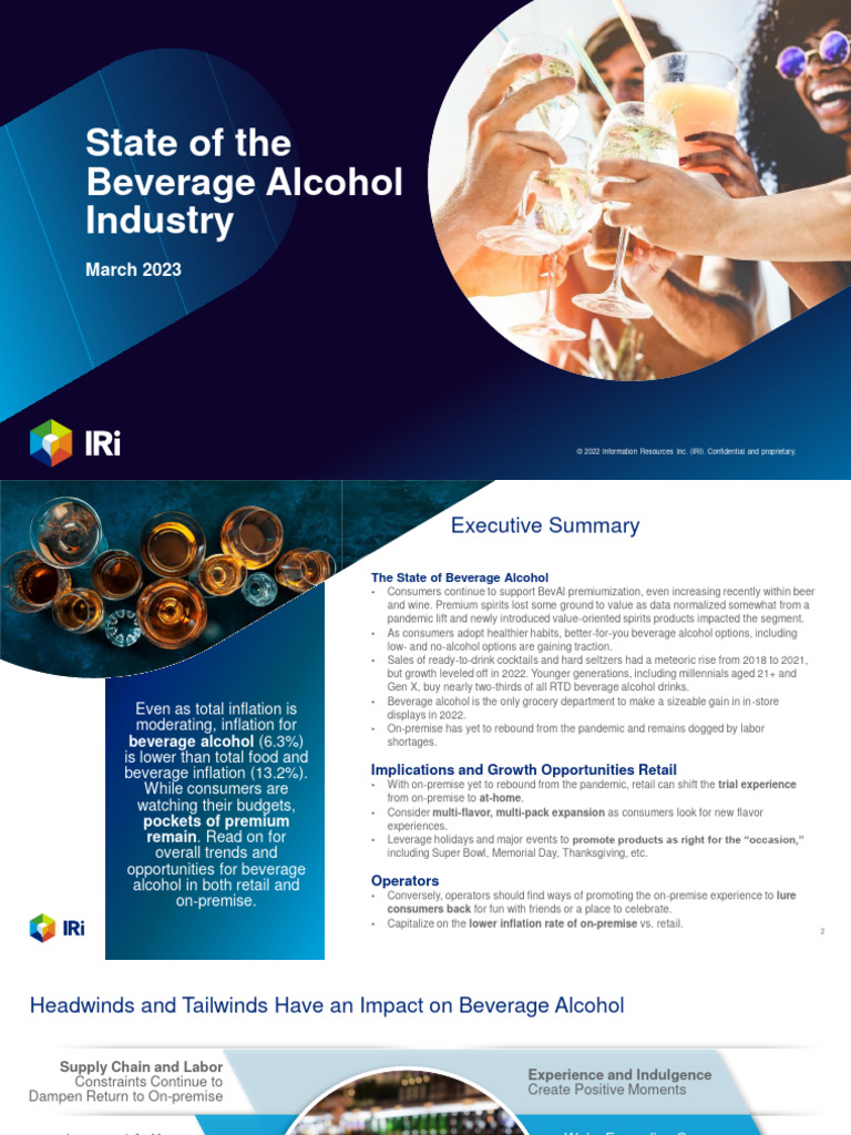 State of BevAl Industry March 2023 PDF | PDF | Drink | Restaurants