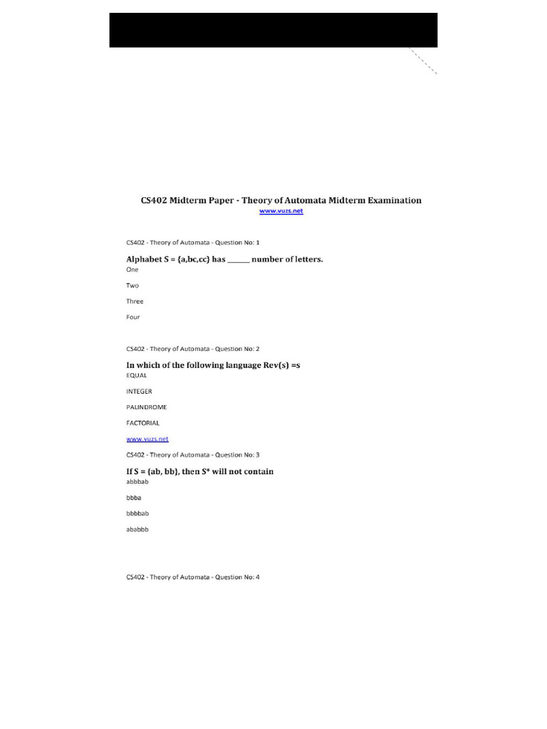 cs402 Midterm | PDF